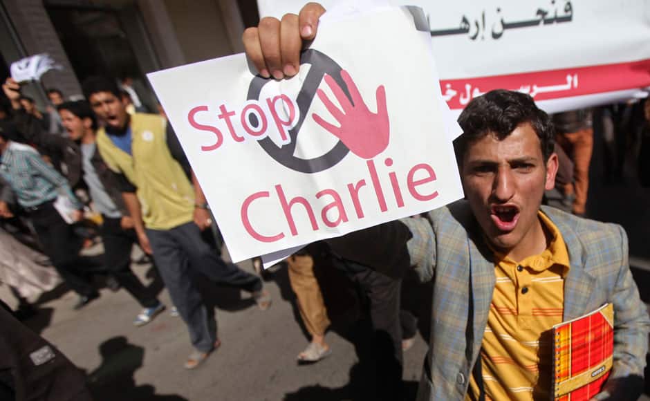 Photos: Chechnya to Pakistan, protests across the world against Charlie ...
