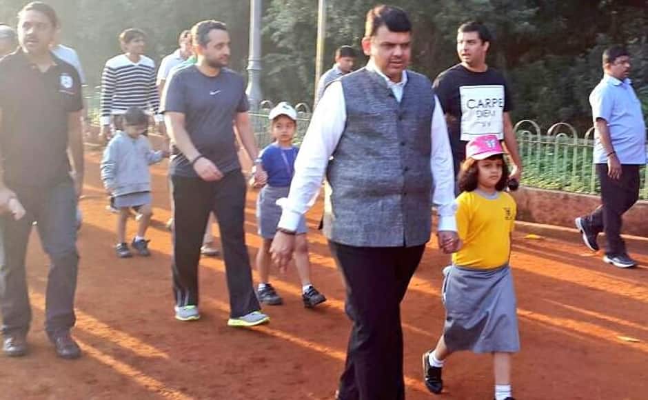 Daddy's day out: Maha CM Devendra Fadnavis attends event at daughter's ...
