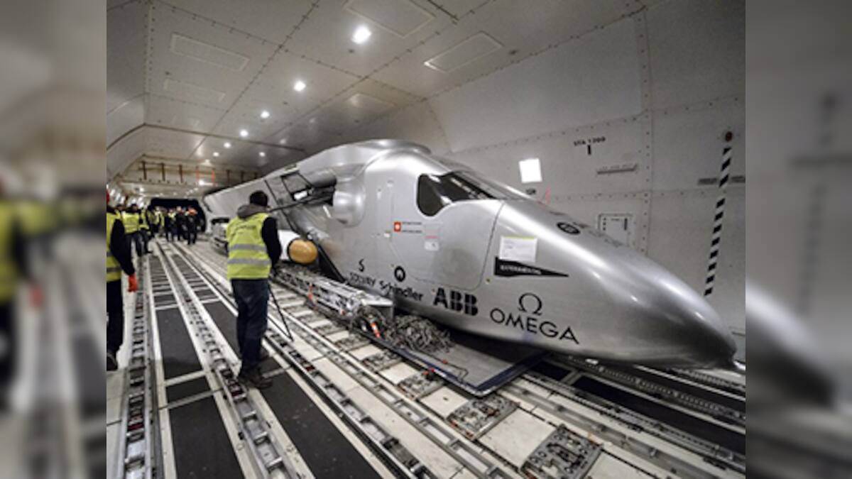 Sun-powered plane Solar Impulse 2 to leave Switzerland ahead of round ...