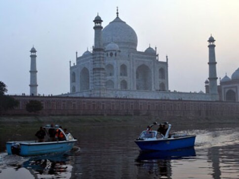President Obama's India visit: Modi govt spruces up Taj Mahal-India ...