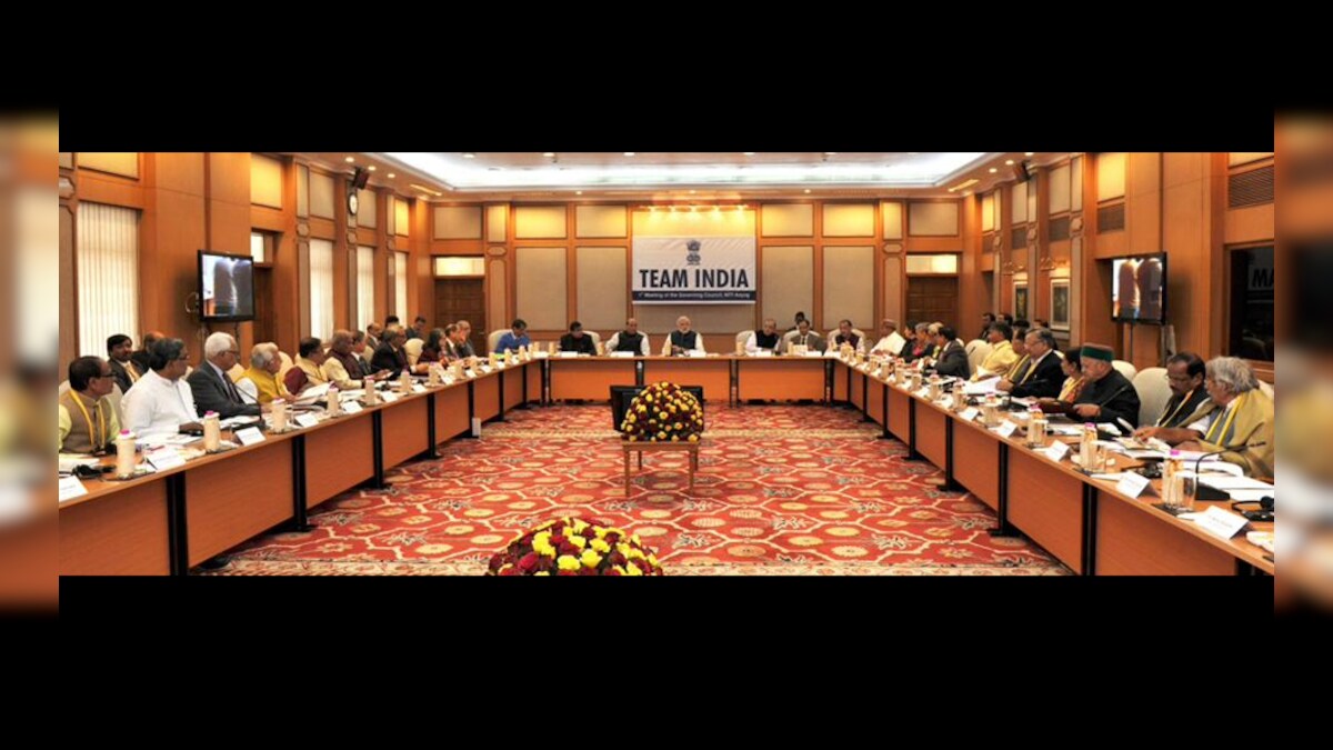 Photos Pm Narendra Modi Chairs First Niti Aayog Meeting Firstpost