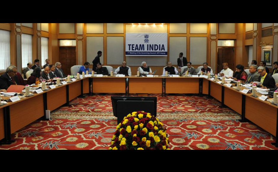 Photos Pm Narendra Modi Chairs First Niti Aayog Meeting Firstpost