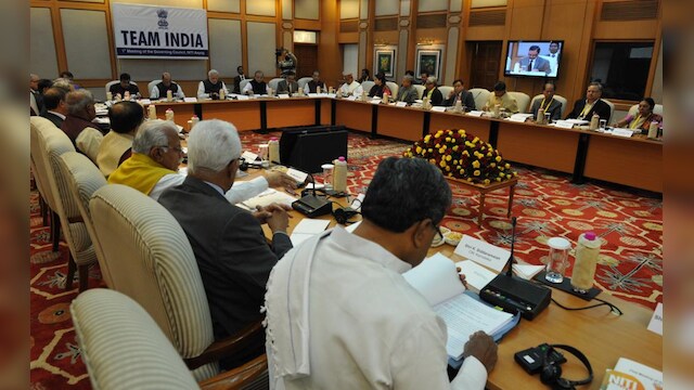 Photos Pm Narendra Modi Chairs First Niti Aayog Meeting Firstpost