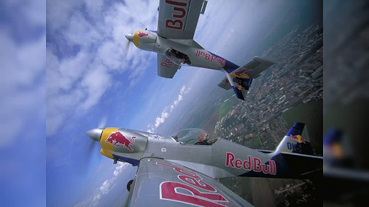 Watch: Two Red Bull Czech stunt pilots almost crash at AeroIndia ...