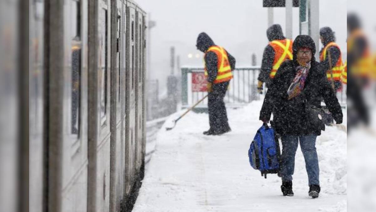 Storm drops over a foot of snow on eastern U.S – Firstpost