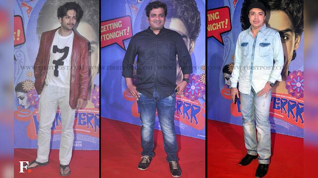 Rajkumar Hirani, Ali Zafar watch the premiere show of Hunterrr – Firstpost