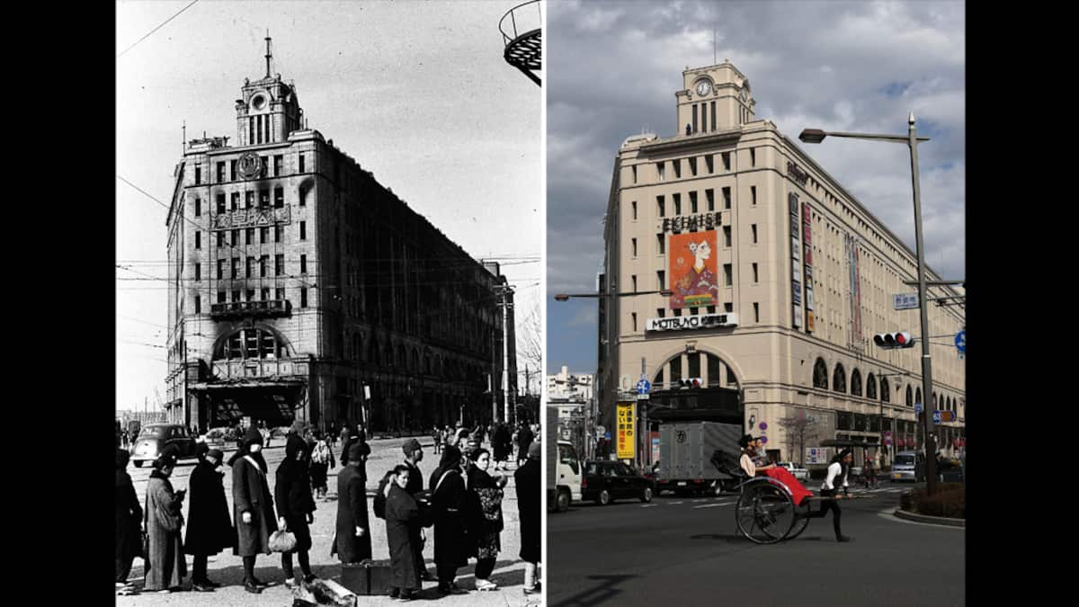 Then and Now: Tokyo 70 years after WWII firebombing that killed 105,400 ...