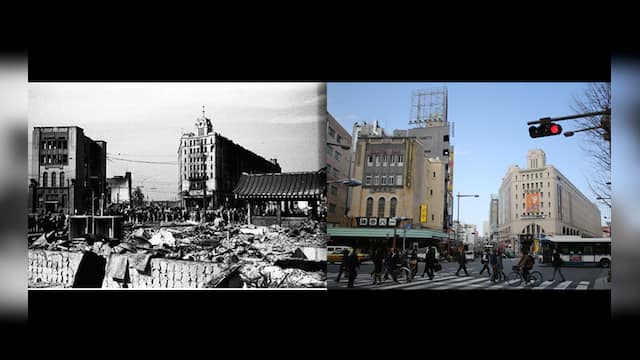 Then and Now: Tokyo 70 years after WWII firebombing that killed 105,400 ...