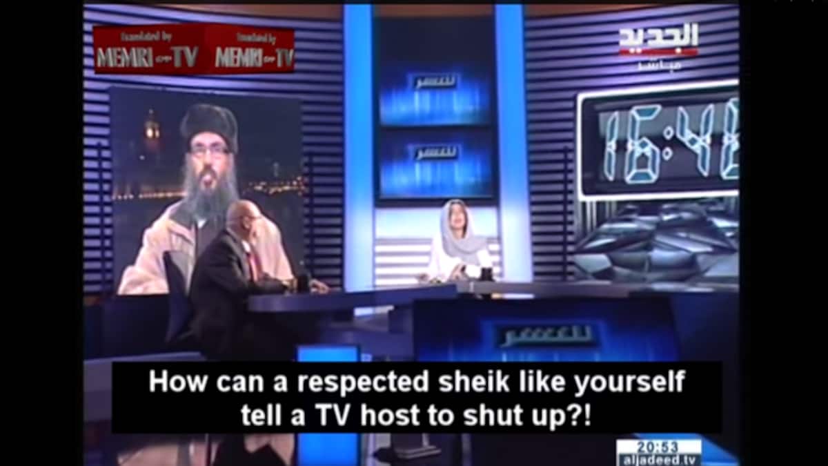 'In this studio, I run the show': Lebanese TV host stands up to sexist ...