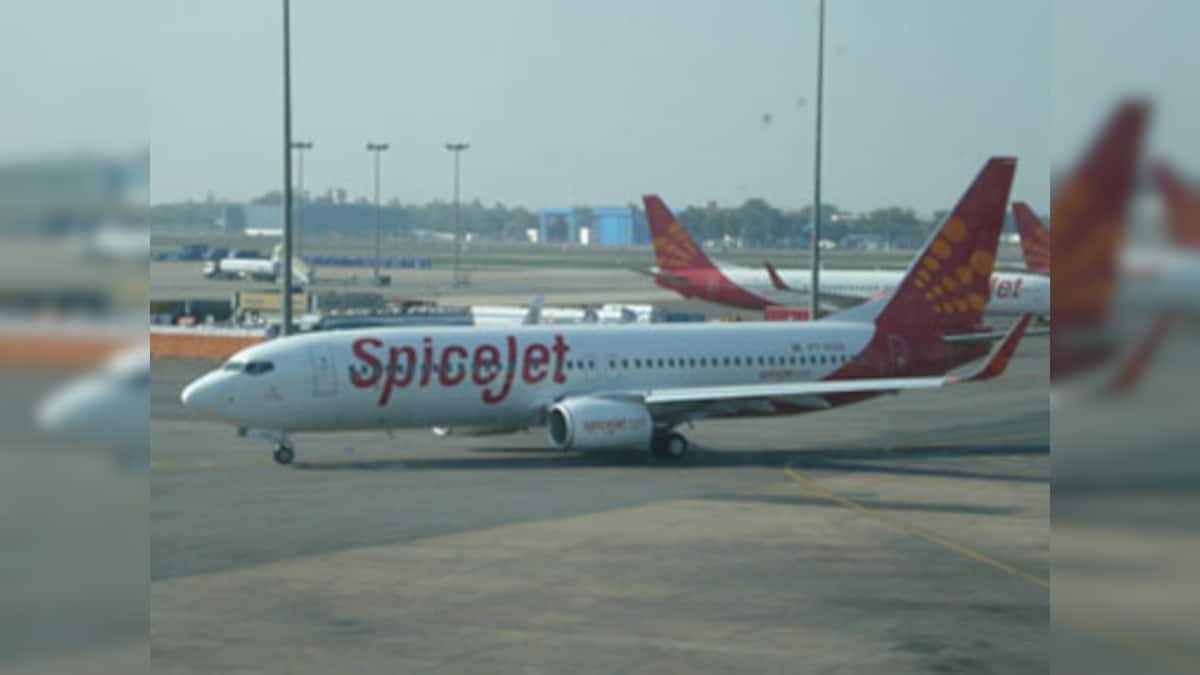 SpiceJet plane overshoots runway at Mumbai airport, gets stuck in soft ...