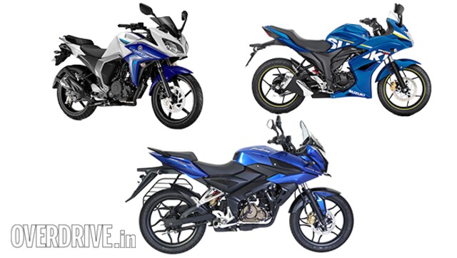 Spec comparison: Suzuki Gixxer SF vs Yamaha Fazer Fi vs Bajaj Pulsar AS 150-Auto News , Firstpost