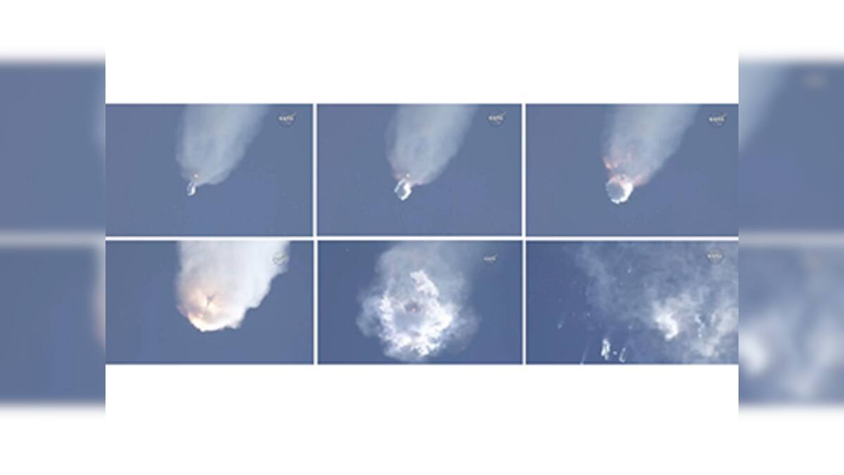 Nasa's International Space Station bound SpaceX rocket explodes after ...