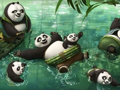 The big fat panda family: Sneak peak into Kung Fu Panda 3 is a cuteness ...