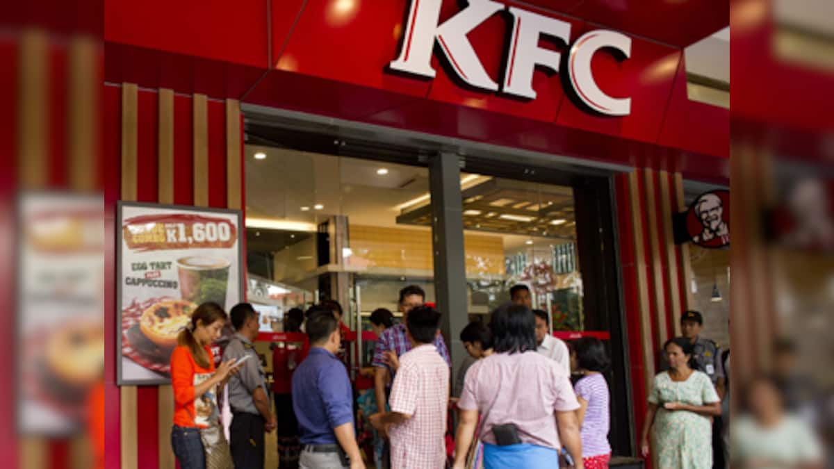 KFC opens in Myanmar: Fast food fans queue for hours for first bite ...