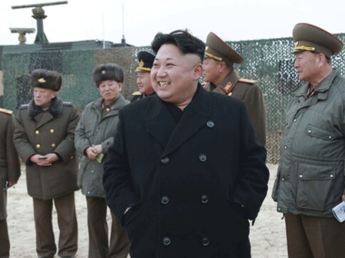 Rocket man: North Korean leader Kim Jong-un attends concert celebrating ...