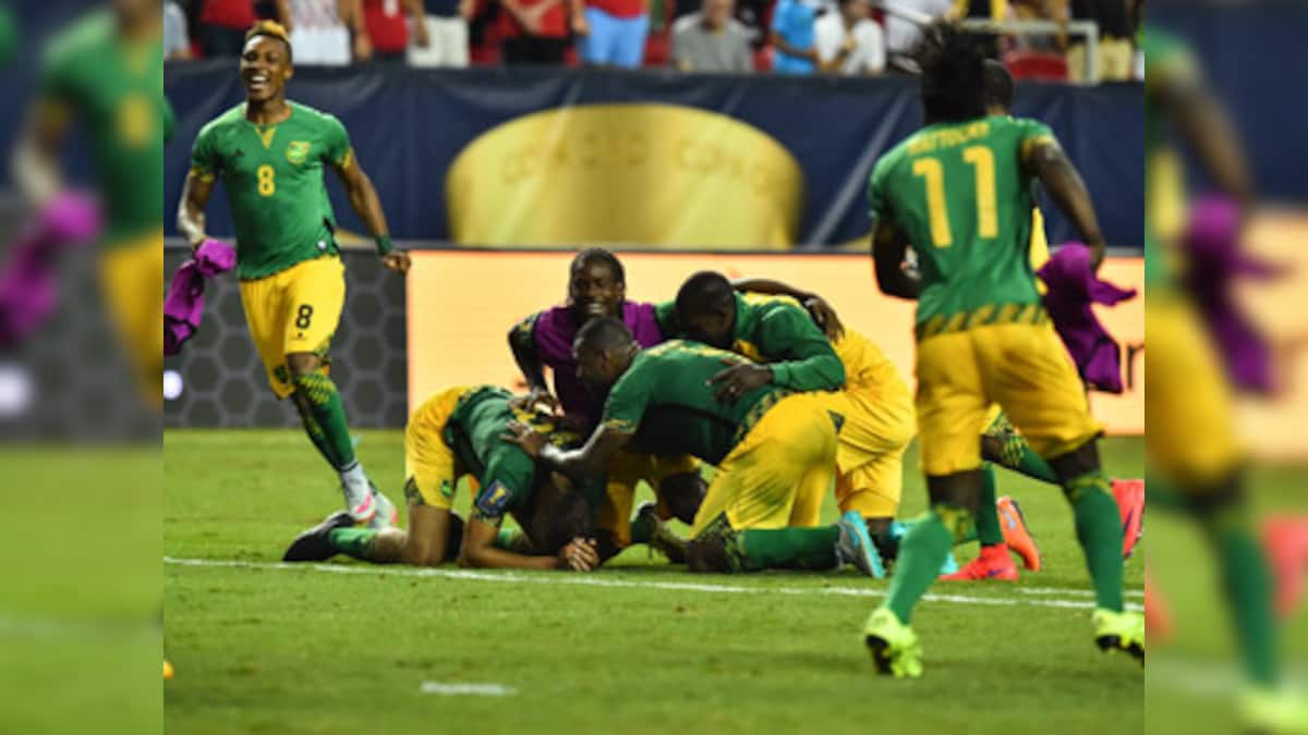 Jamaica's 'Raggae Boyz' beat USA 2-1 to become first Caribbean team to ...