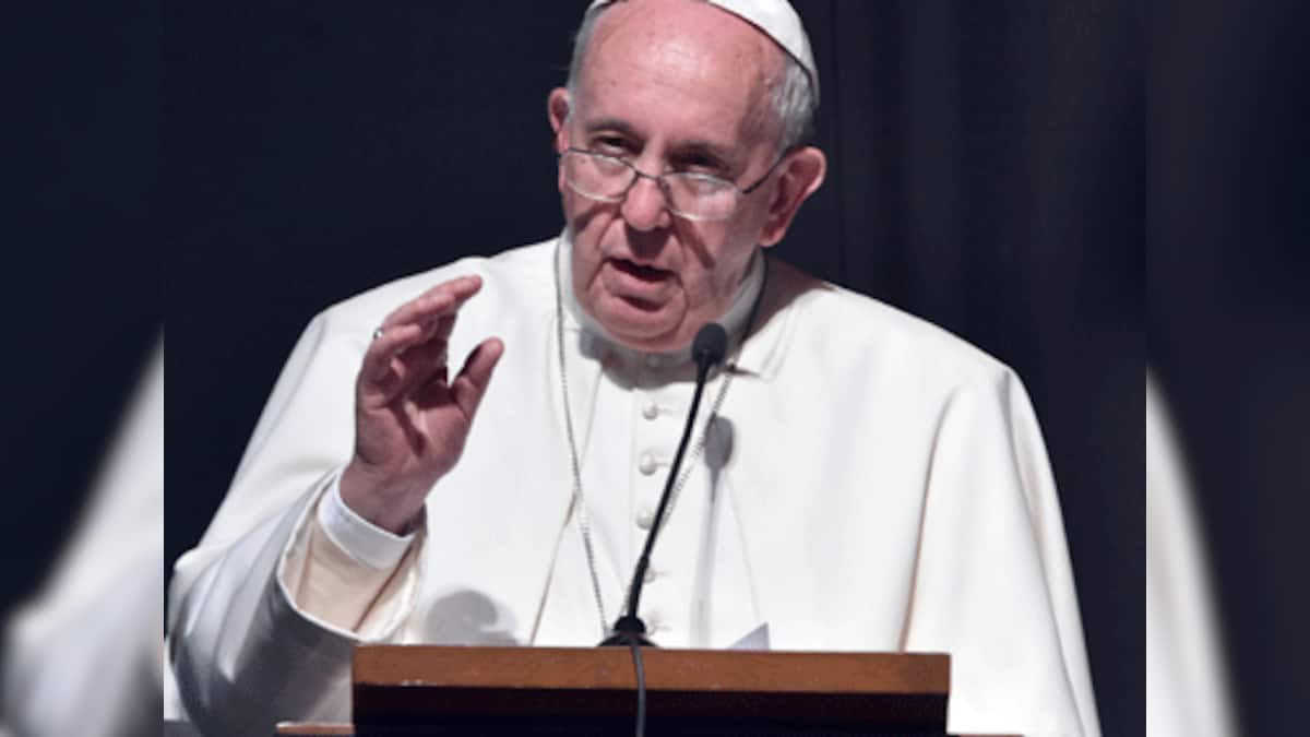 Pope offers rare public apology from the catholic church for recent ...