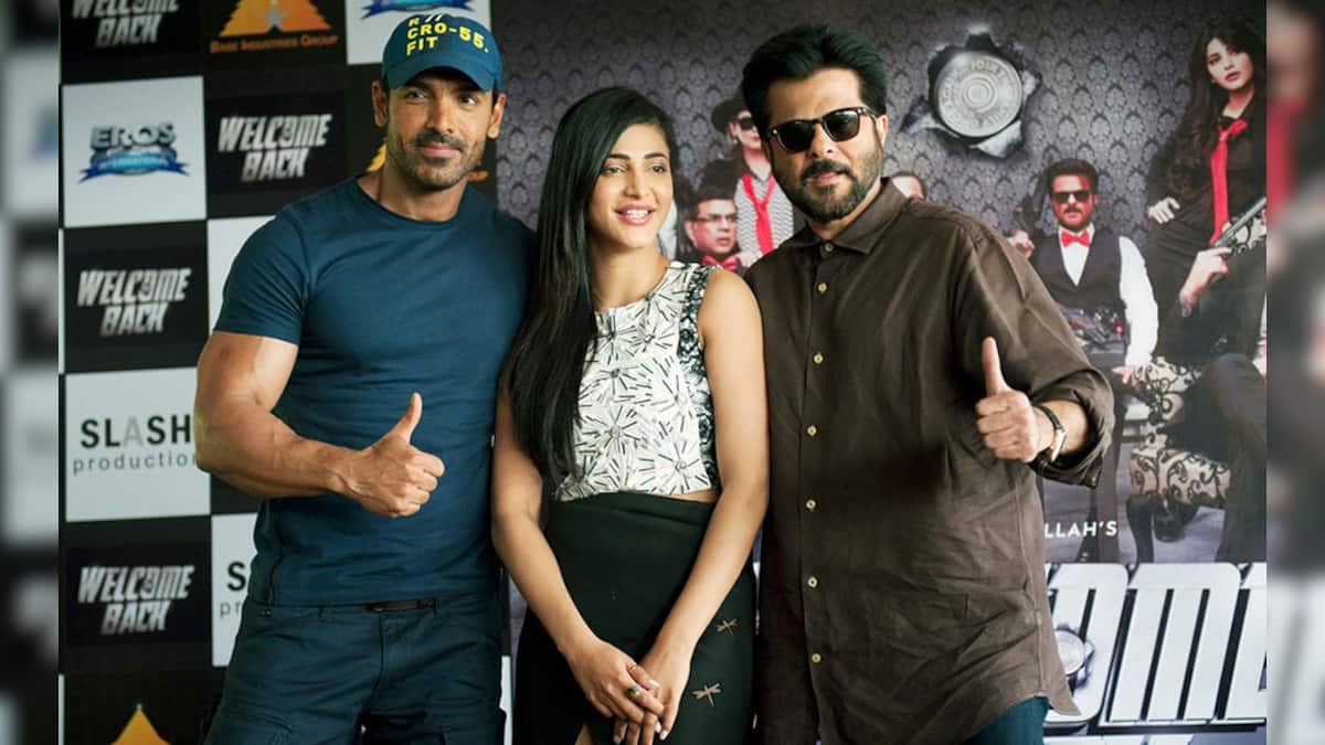 John Abraham, Shruti Haasan, Anil Kapoor take the stage at Welcome Back ...