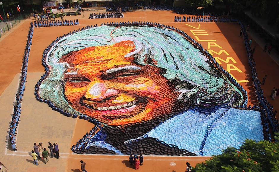 School children celebrate Dr APJ Abdul Kalam’s birth anniversary with ...