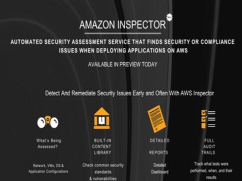 Amazon introduces Inspector, security assessment service for ...