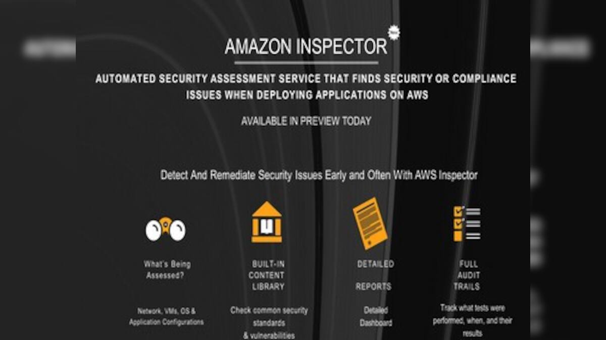 Amazon introduces Inspector, security assessment service for ...