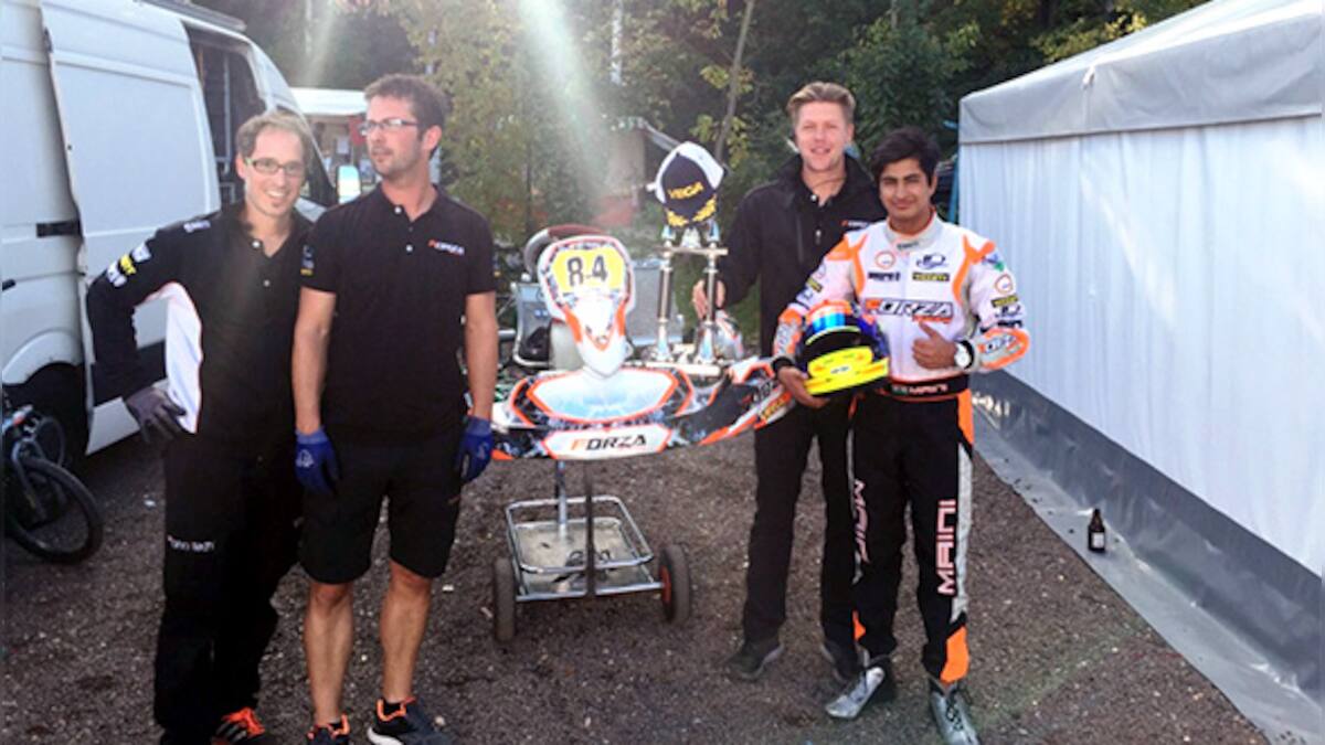 2015 German Karting Championship: Kush Maini finishes second in senior ...