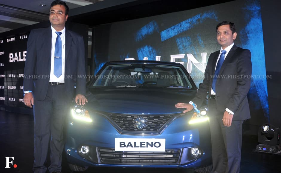 Maruti Suzuki launches new ''Baleno'' at a hotel in Mumbai-India News ...