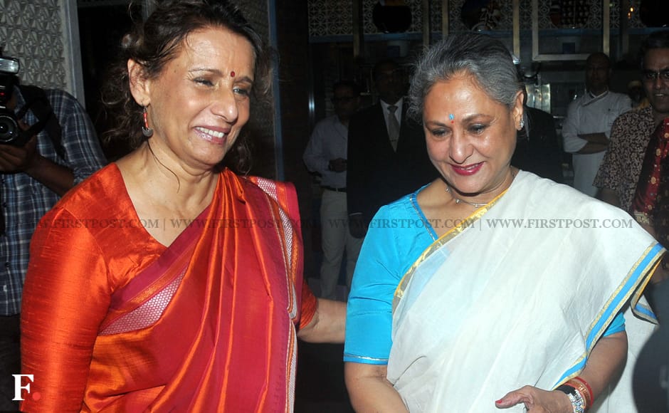 Bollywood veterans gather for the book launch of 'Smita Patil: A Brief ...