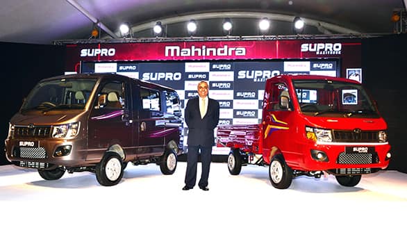 Mahindra launches the Supro Van and Supro Maxitruck in India at Rs 4.38 ...