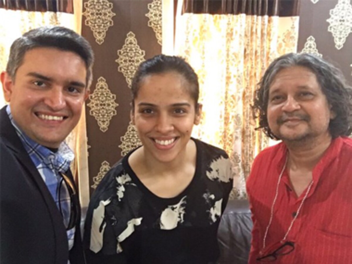 Saina Nehwal Family Photo