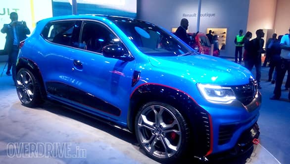 2016 Auto Expo: Renault showcases Kwid 1.0 Sce and Kwid Easy-R-Auto ...