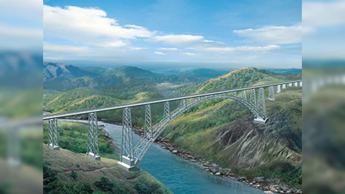 Konkan railways promise Chenab rail bridge of J&K to be safe against ...
