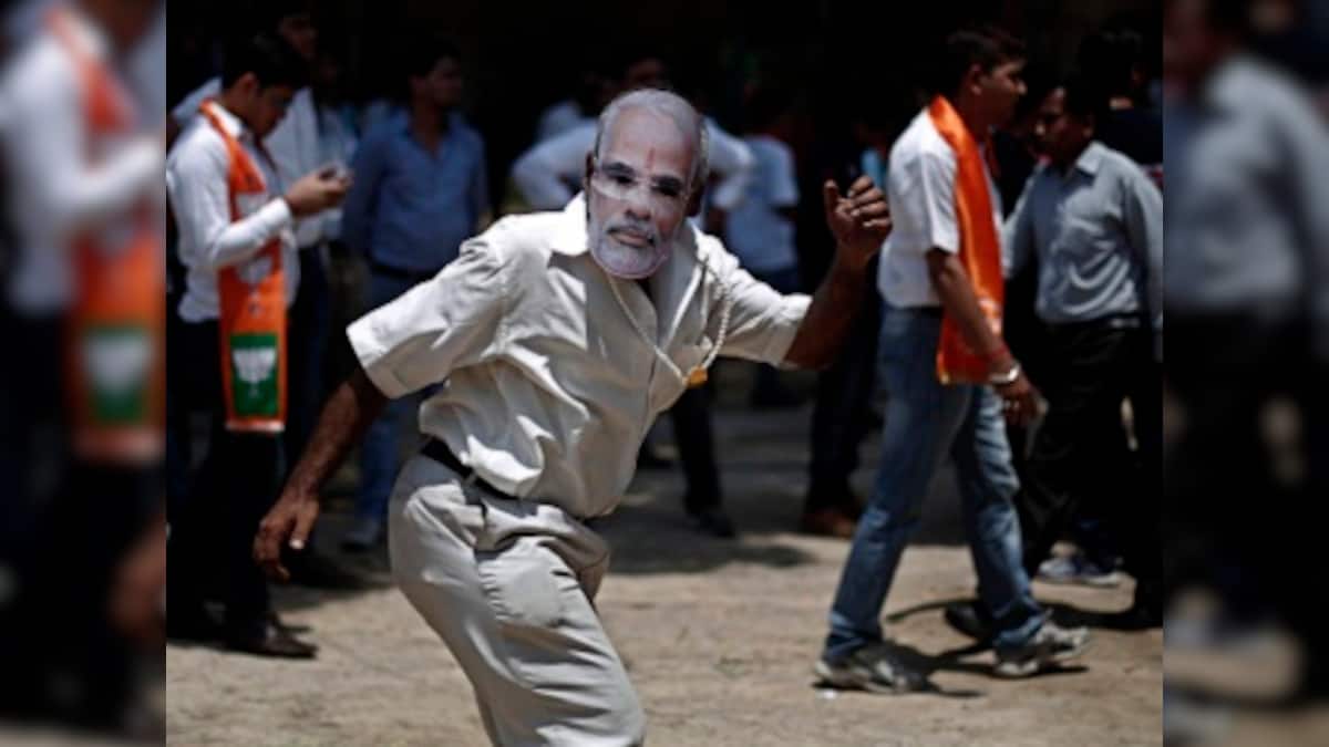 Narendra Modi masks, Nitish Kumar caps all the rage in Bihar for Holi ...