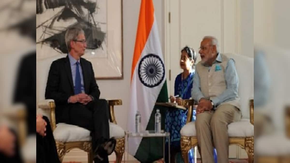 Cook discusses manufacturing possibilities with Modi; Apple keen to tap ...