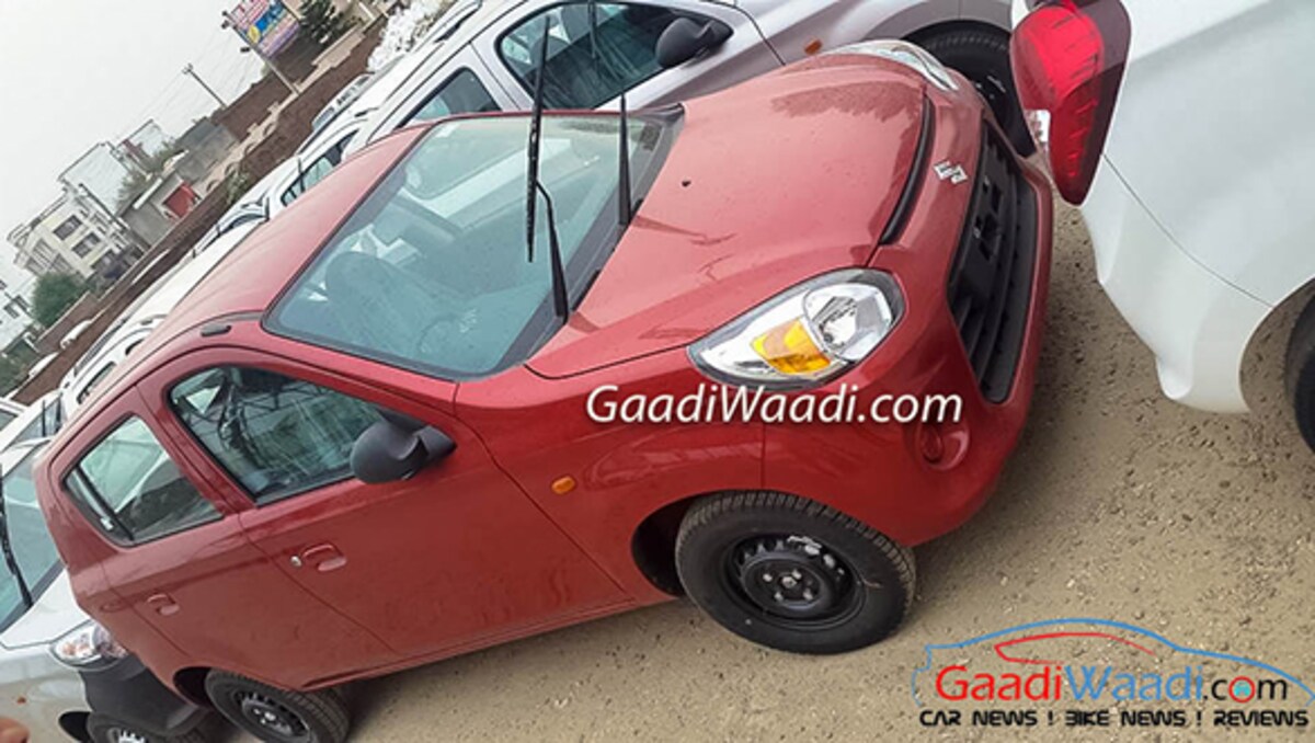 New Maruti Alto 800 Red