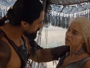 After onscreen bust-up in 'Game of Thrones', Daenerys and Khal Moro ...