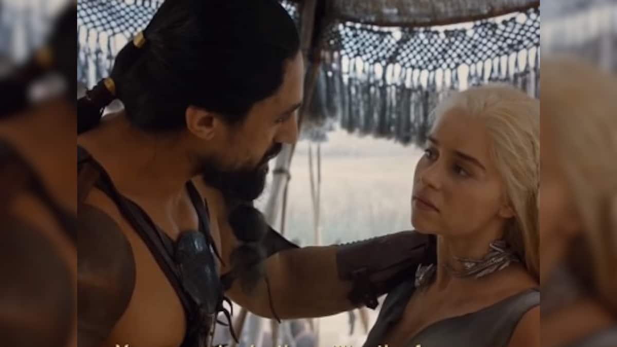 After onscreen bust-up in 'Game of Thrones', Daenerys and Khal Moro ...