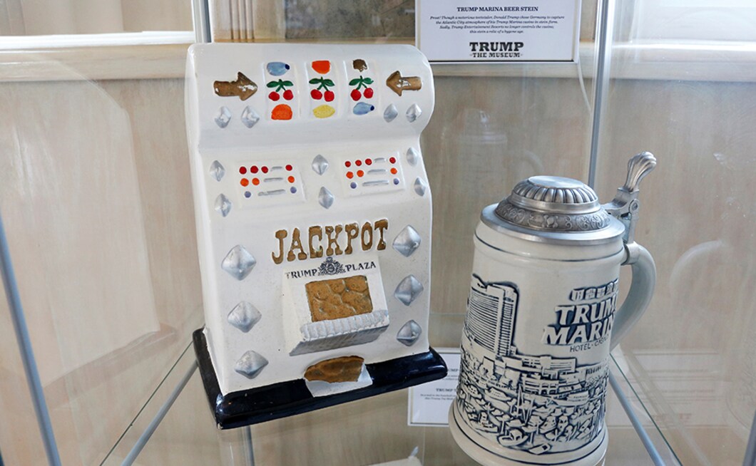 Bobblehead, slippers and camera: Inside the Trump Museum