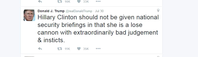 Donald Trump trolled for making three spelling mistakes in a tweet ...