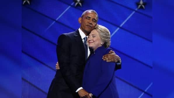 How the Obama, Hillary Clinton hug sparked an ultimate Photoshop ...