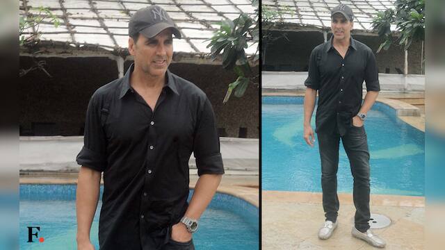 Spotted: Akshay Kumar, Ileana D'cruz, Esha Gupta promoting 'Rustom' – Firstpost