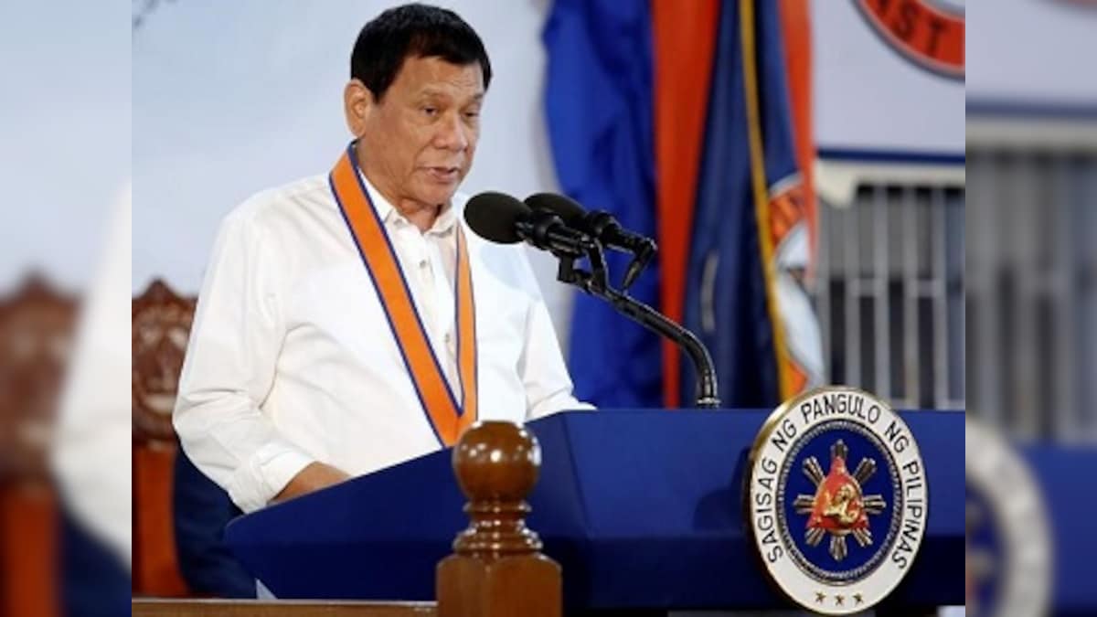 Philippines President Rodrigo Duterte Visits Beijing South China Sea