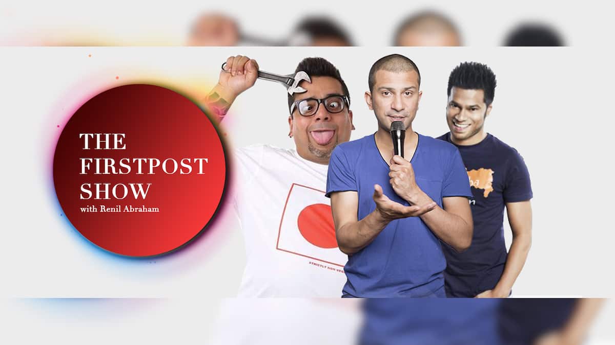 Three hilarious comedians and one eager-to-be-roasted host: The ...