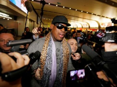 NBA legend Dennis Rodman charged with hit and run, property damage ...