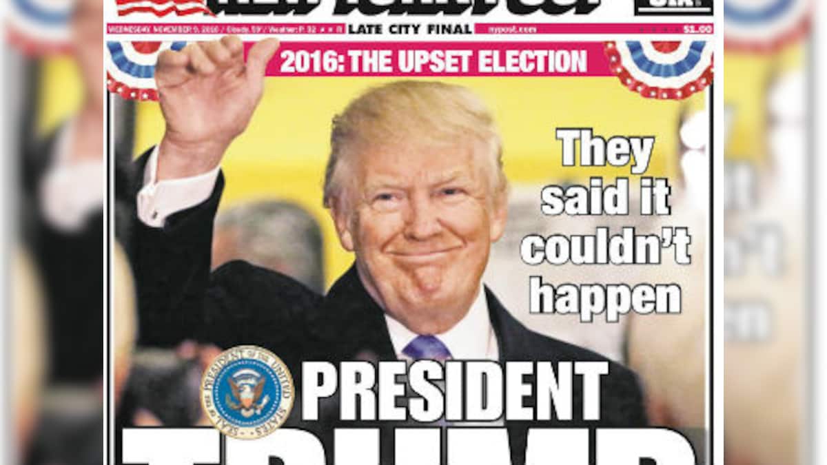 Donald Trump wins US election: News headlines everywhere, at a loss for ...