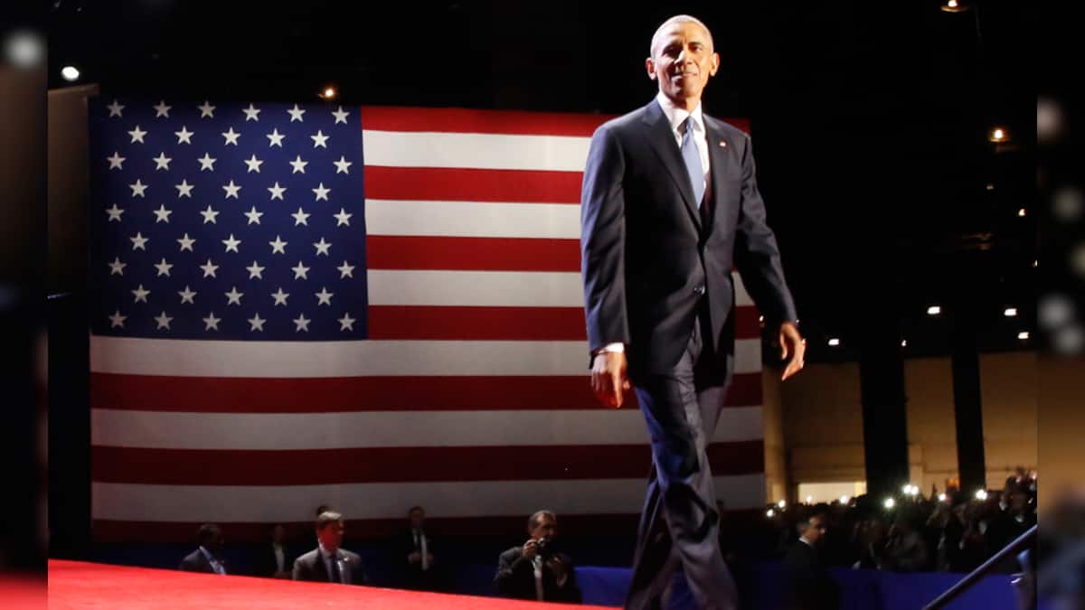 US President Barack Obama's emotional farewell speech in pictures ...