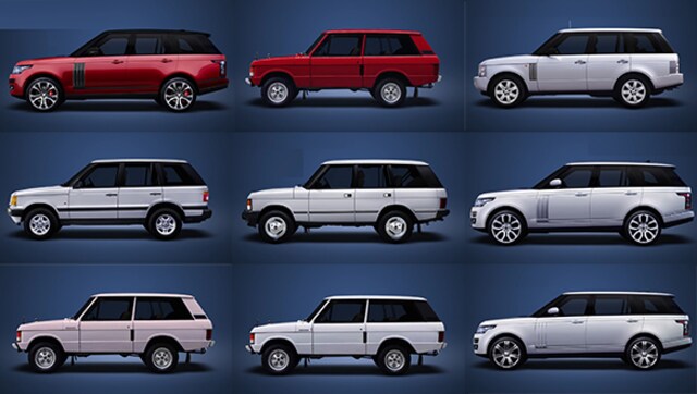 Evolution of the Land Rover Range Rover in 120 seconds-Auto News ...