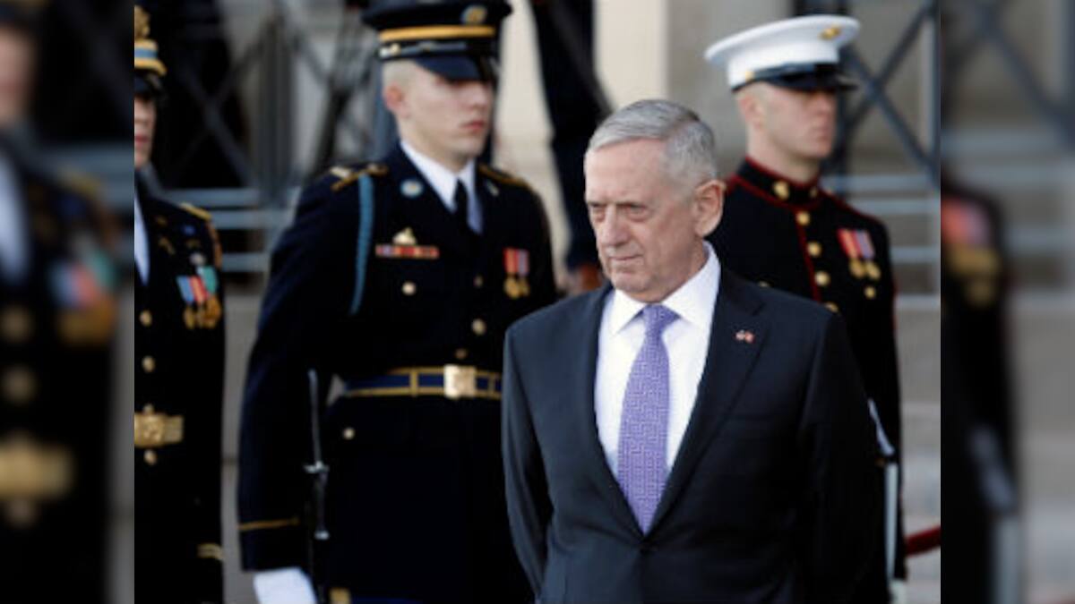 Pentagon chief James Mattis presents White House with plan to 'rapidly ...