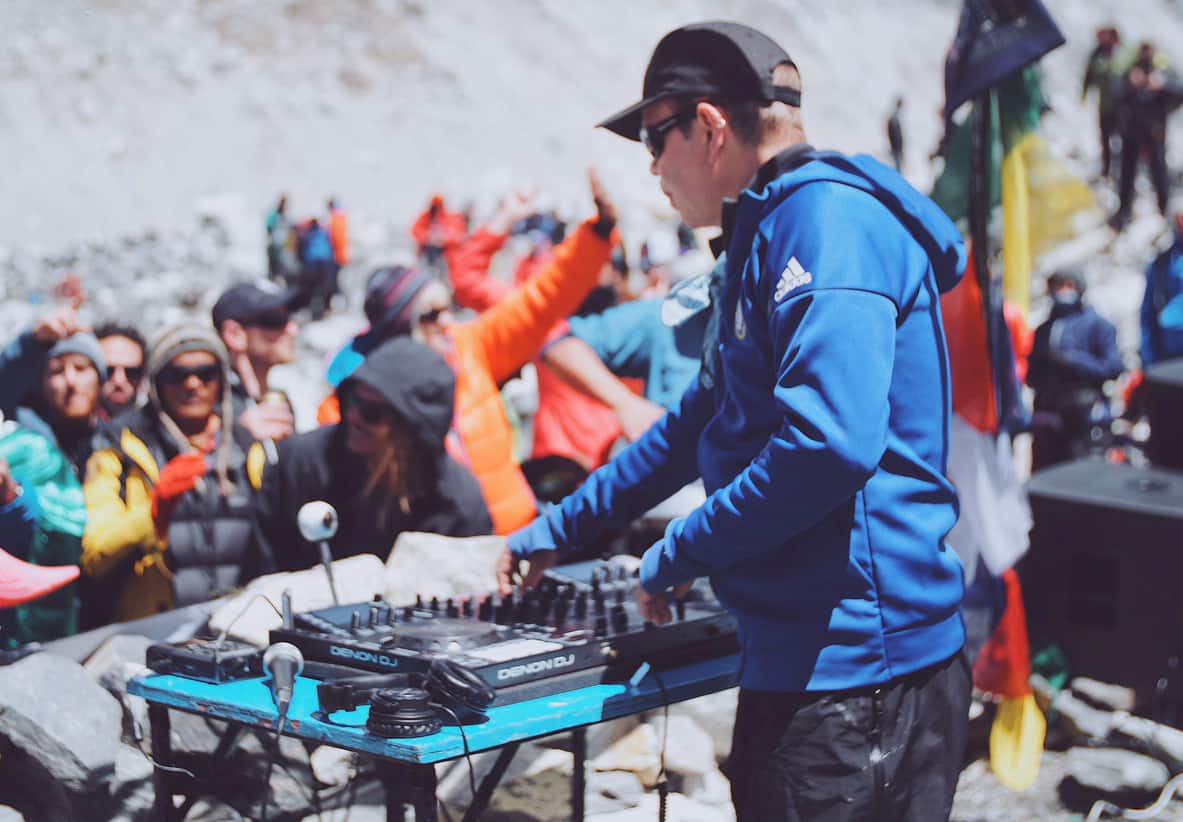 Watch: British DJ hosts world's highest party on Everest-World News ...