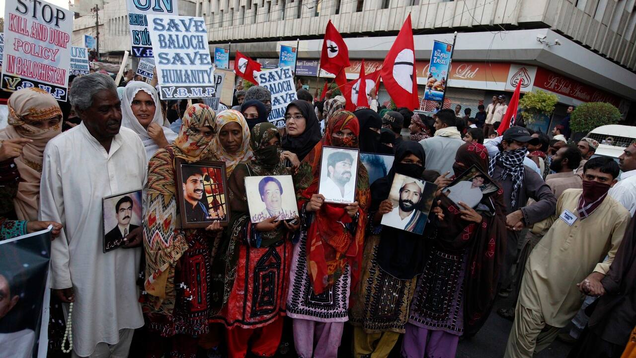 Baloch protesters hold rally against Pakistan 'brutalities' in London ...
